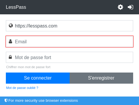 Self hosted lesspass calls out to lesspass.com by default · Issue #560 · lesspass/lesspass · GitHub