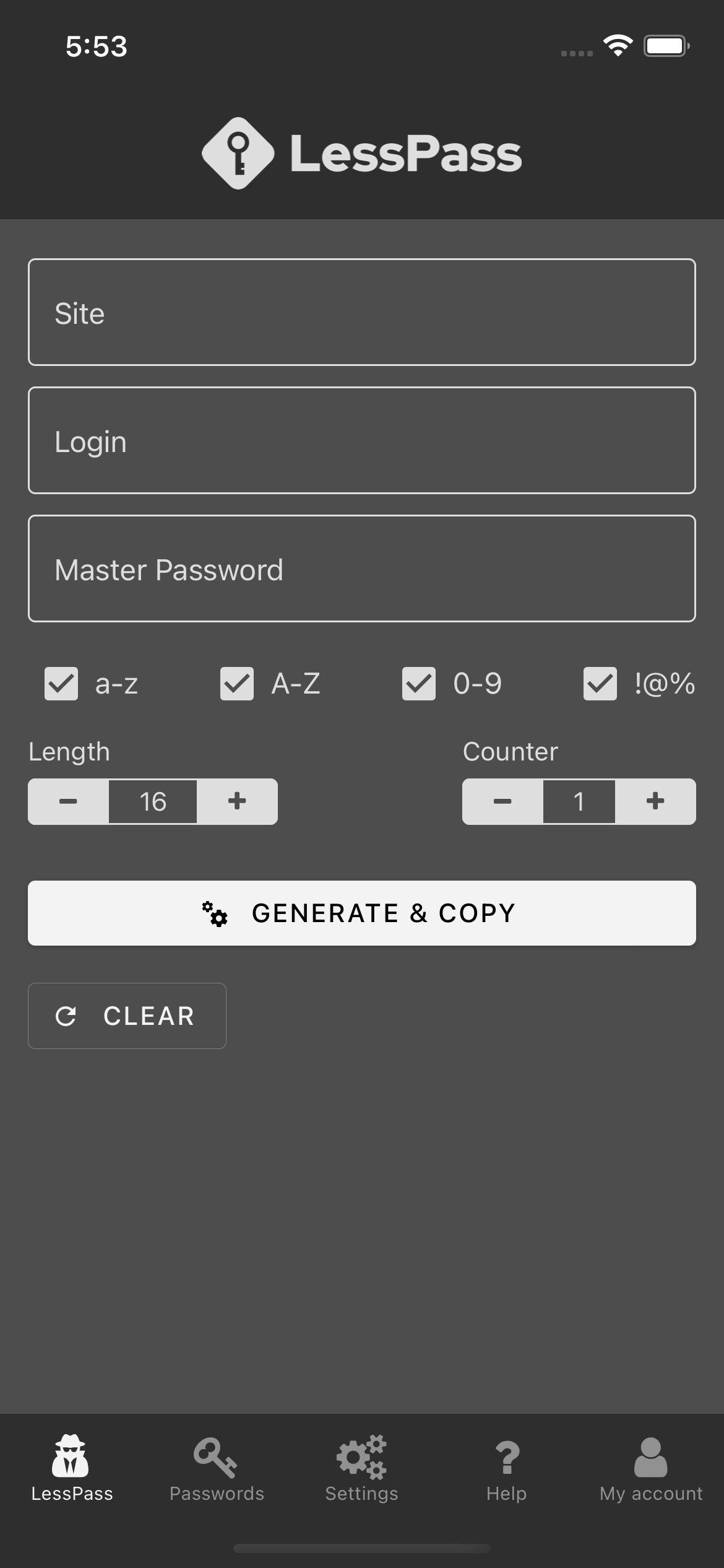 Android app search profiles · Issue #666 · lesspass/lesspass · GitHub