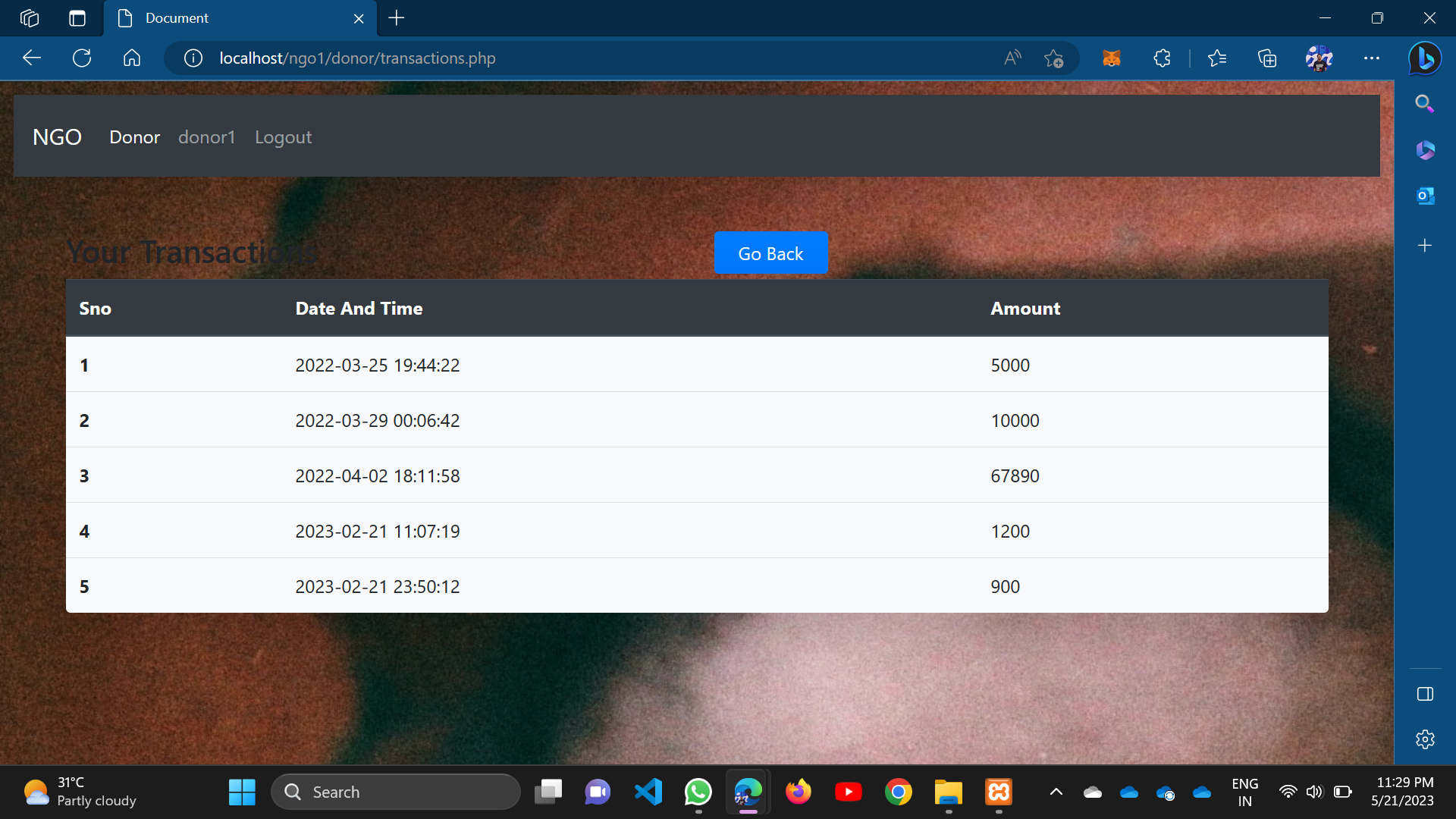 GitHub - Kapcool12/Donation_Management_System: Helping Hands- A simple ...