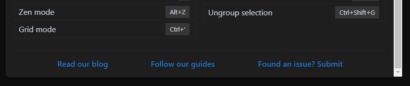 (UX/UI) Clarify help menu · Issue #2785 · excalidraw/excalidraw · GitHub