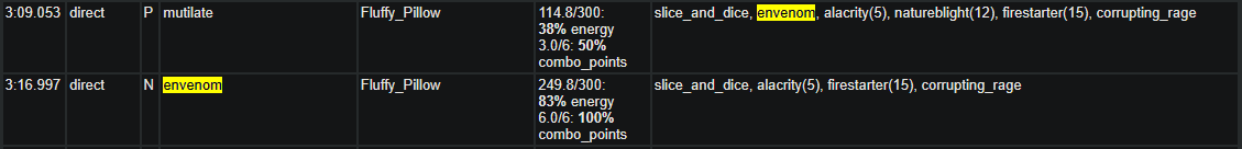 Rogue/Assassination: Long Idle Periods Waiting for Envenom · Issue #8467 · simulationcraft/simc ...