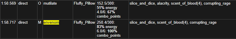 Rogue/Assassination: Long Idle Periods Waiting for Envenom · Issue #8467 · simulationcraft/simc ...