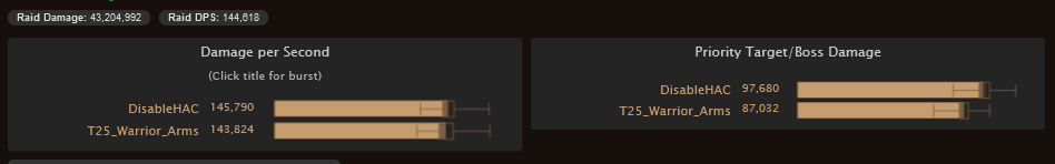 Arms Warrior "hac" list underperforms on T25 profile · Issue #5040 · simulationcraft/simc · GitHub