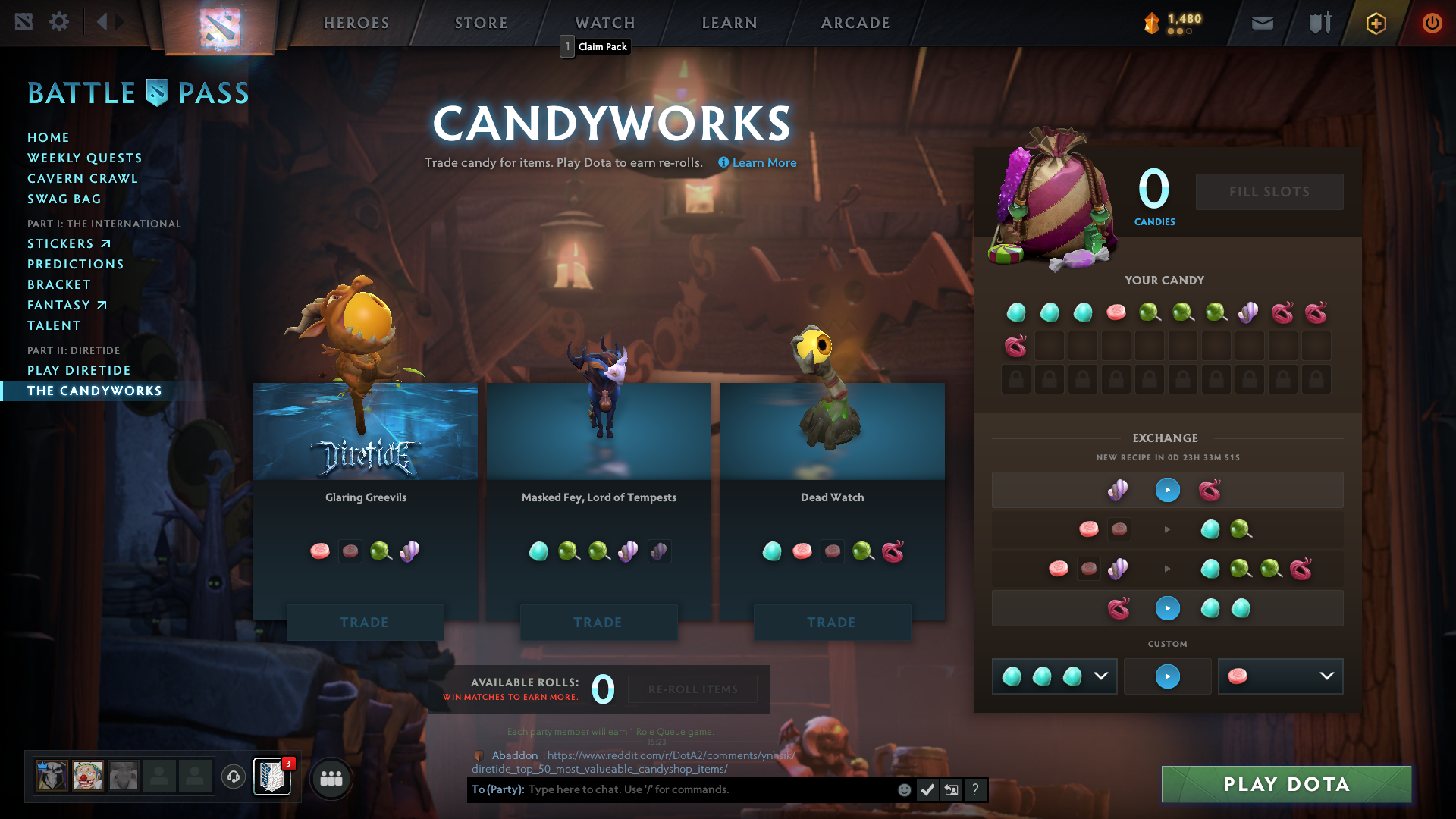 Reroll count doesn't add turns after winning a game · Issue #5248 · ValveSoftware/Dota2-Gameplay ...