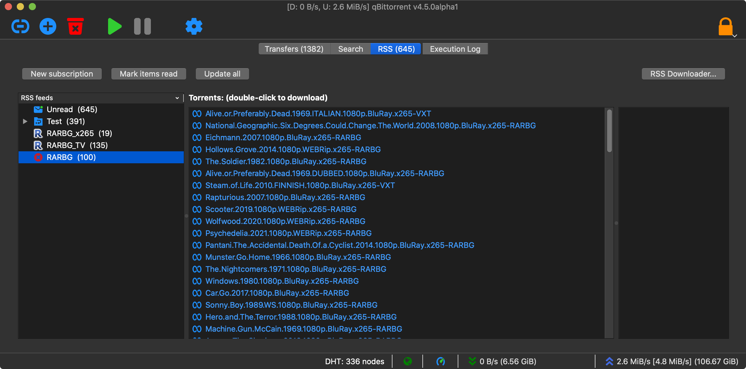 RSS feed indicates it has failed (jacket indexer and RARBG) · Issue ...