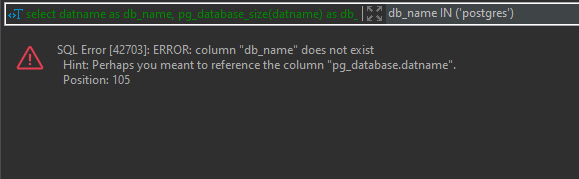 Filter result set on aliased column · Issue #13924 · dbeaver/dbeaver · GitHub