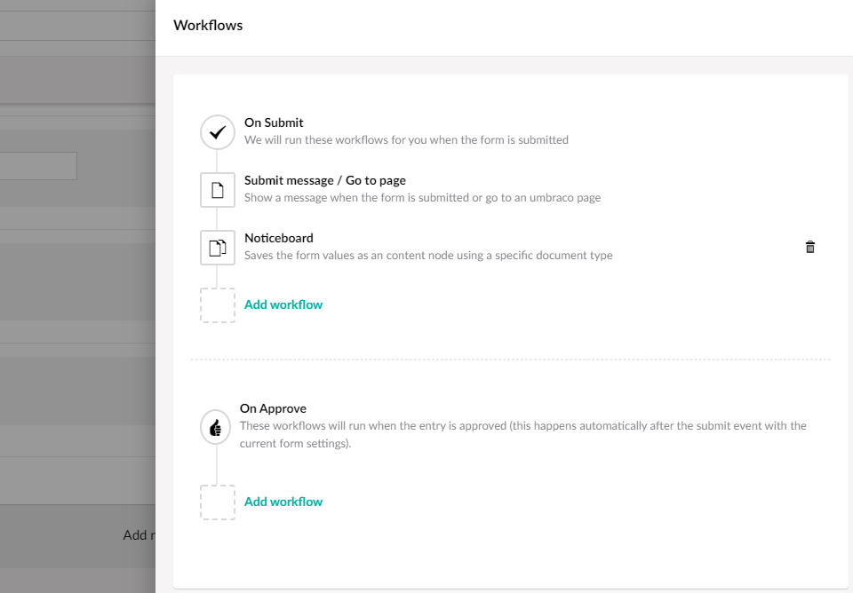 Change the Infinite editor blade to size Medium on workflows. · Issue #392 · umbraco/Umbraco ...