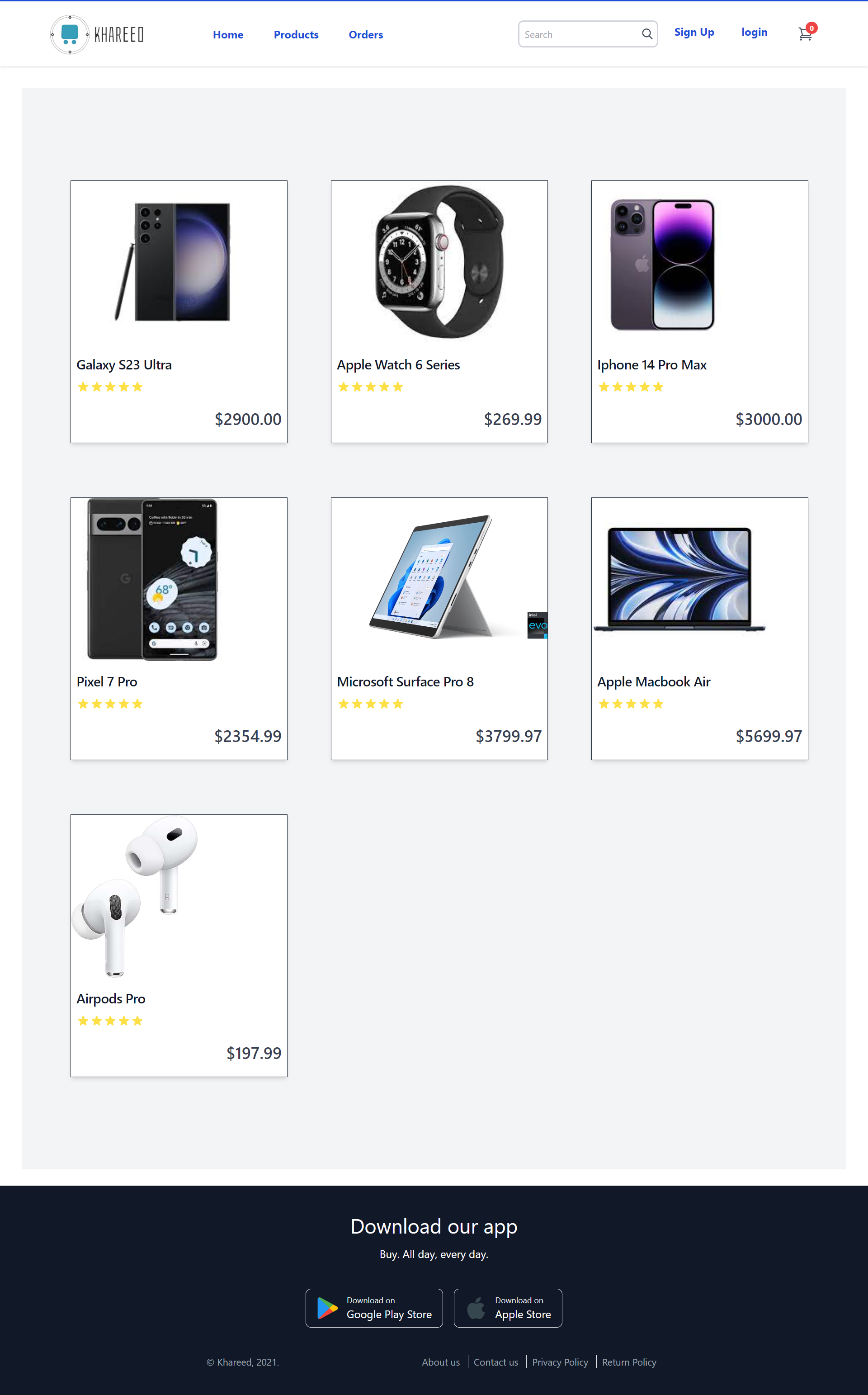 GitHub - abdullah270602/Khareed-E-commerece-Store