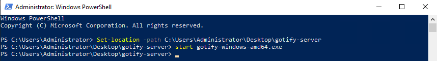 Gotify Webserver wont start on Windows · Issue #545 · gotify/server · GitHub
