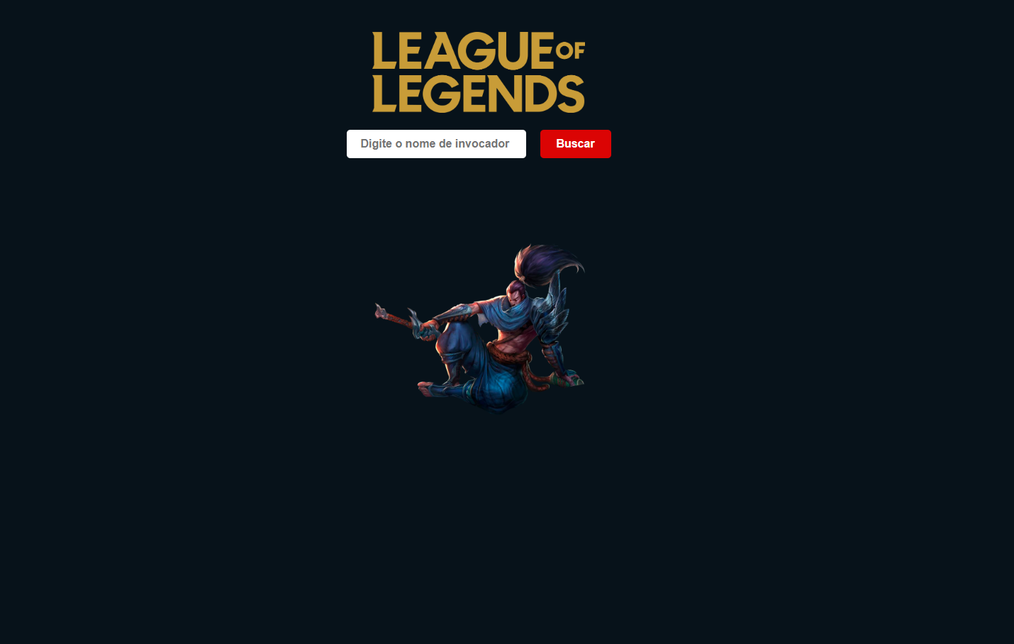 GitHub - NJesus144/lol-api: Projeto feito consumindo a API do League of Lengends por meio do ...