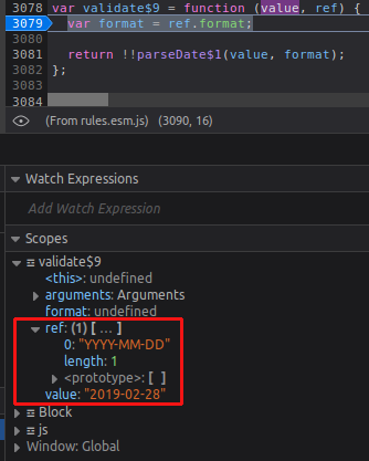 Error on date_format on inputs with type="date" · Issue #1732 · logaretm/vee-validate · GitHub