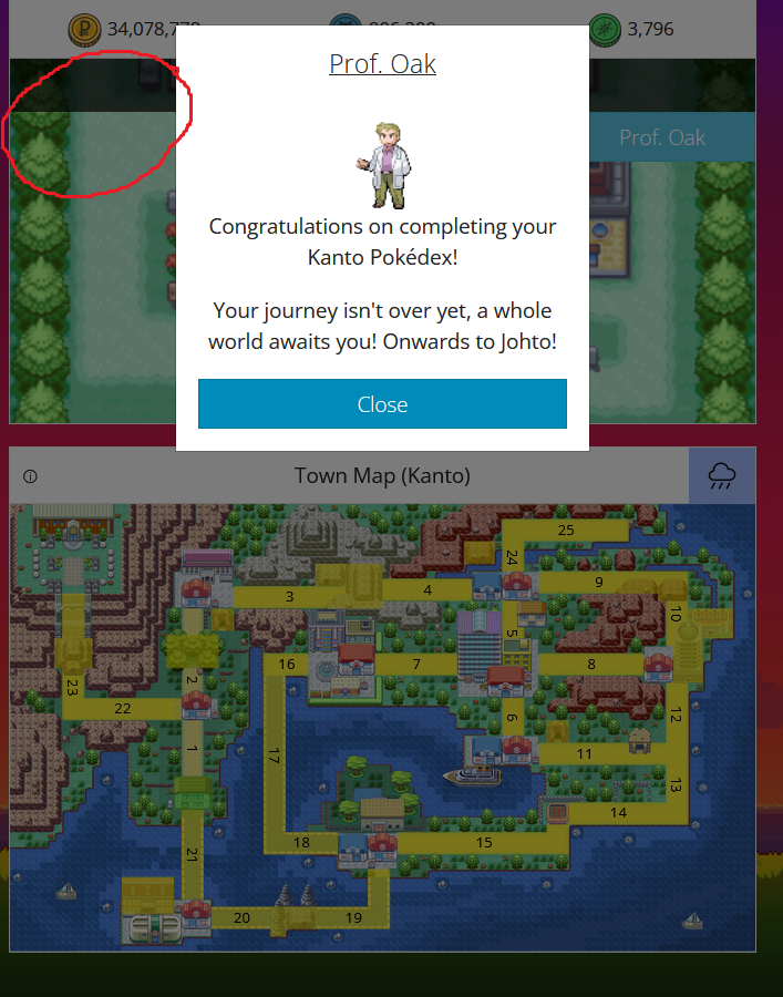 can't get back to johto [BUG] · Issue #1644 · pokeclicker/pokeclicker ...