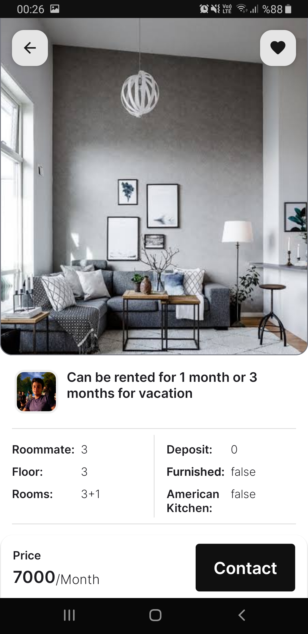GitHub - yuciferr/Kiraaz: Mobile Programming Term Project - Roommate Finder App