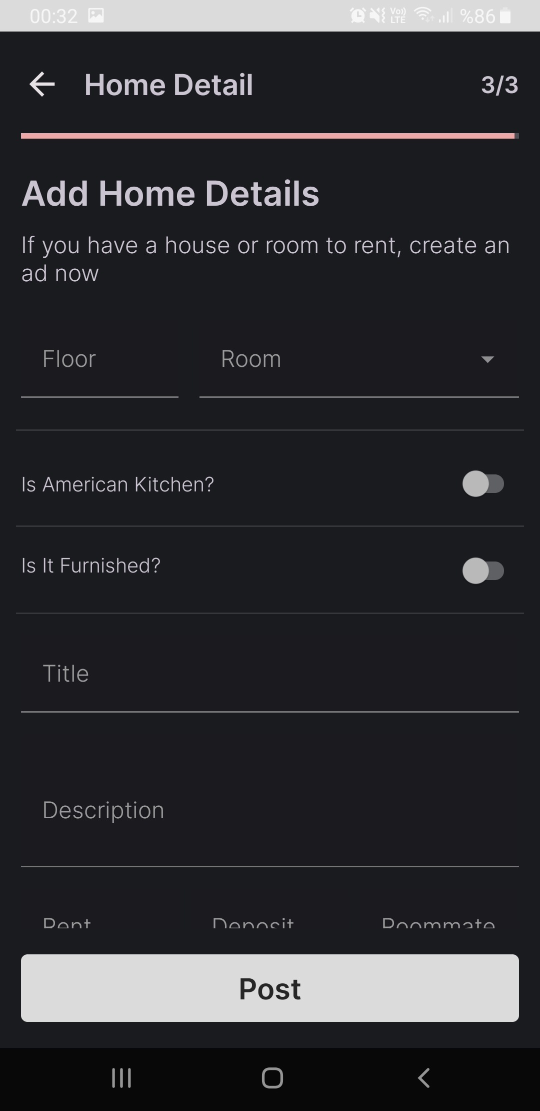 GitHub - yuciferr/Kiraaz: Mobile Programming Term Project - Roommate Finder App