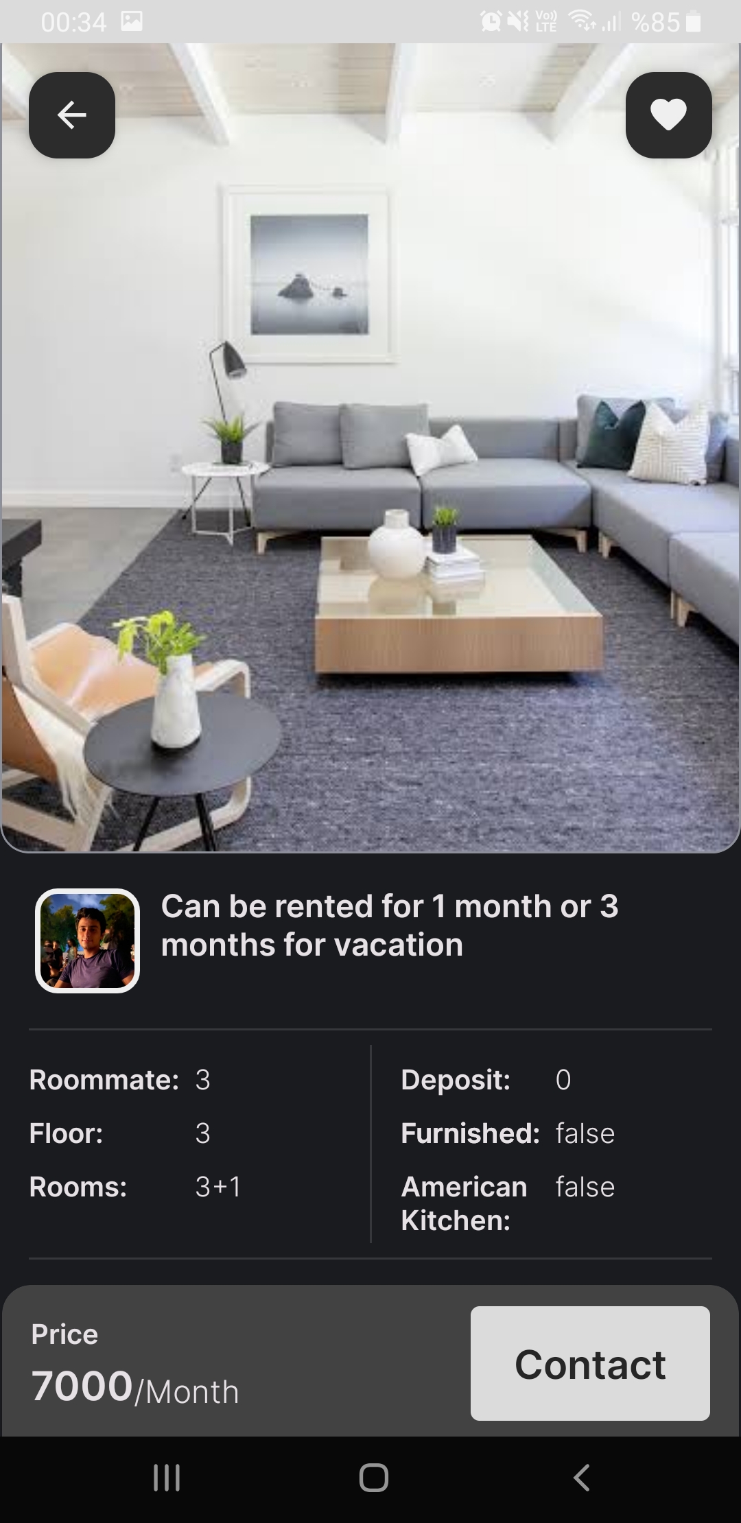 GitHub - yuciferr/Kiraaz: Mobile Programming Term Project - Roommate Finder App