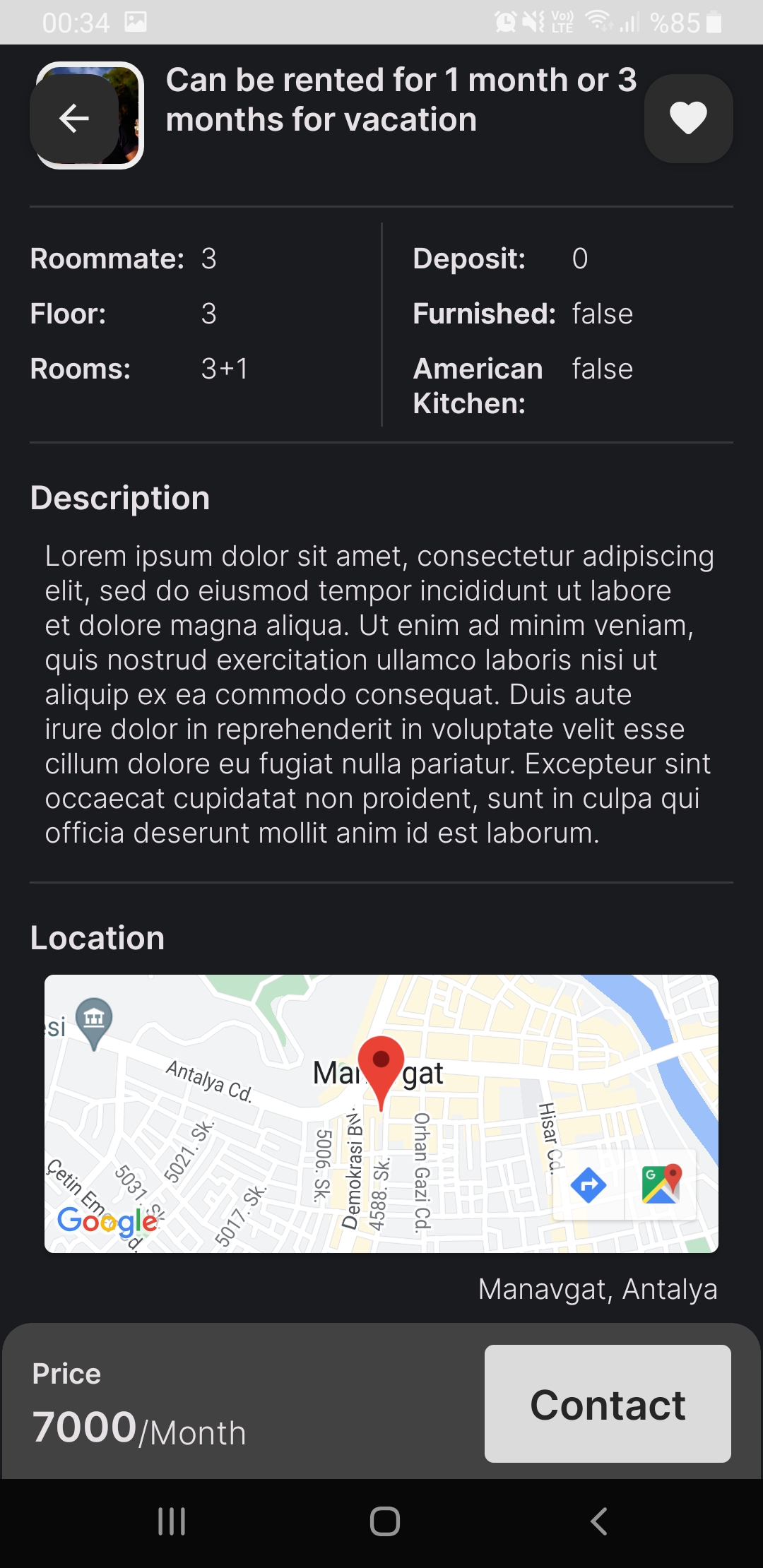 GitHub - yuciferr/Kiraaz: Mobile Programming Term Project - Roommate Finder App