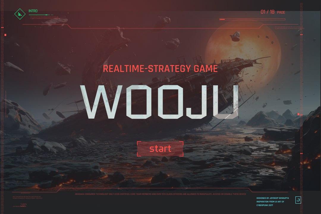 GitHub - marlonedwards/wooju: Space invasion game with the Argus World Engine.
