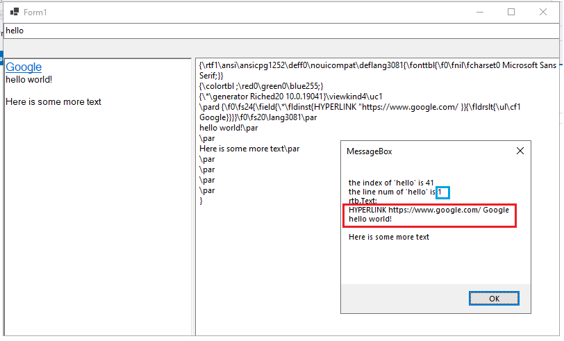 Getlinefromcharindex Return An Error Result · Issue 8885 · Dotnetwinforms · Github 2957