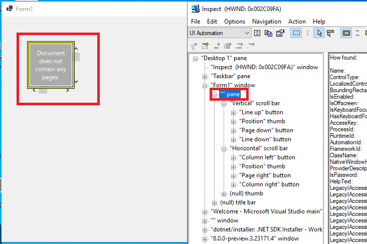 [Accessibility] Inspect or AccessibilityInsights tool's rectangle can't focus on the entire ...