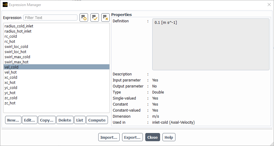 The list of parameters with CaseReader and parametric.parameters.InputParameters doesnot match ...