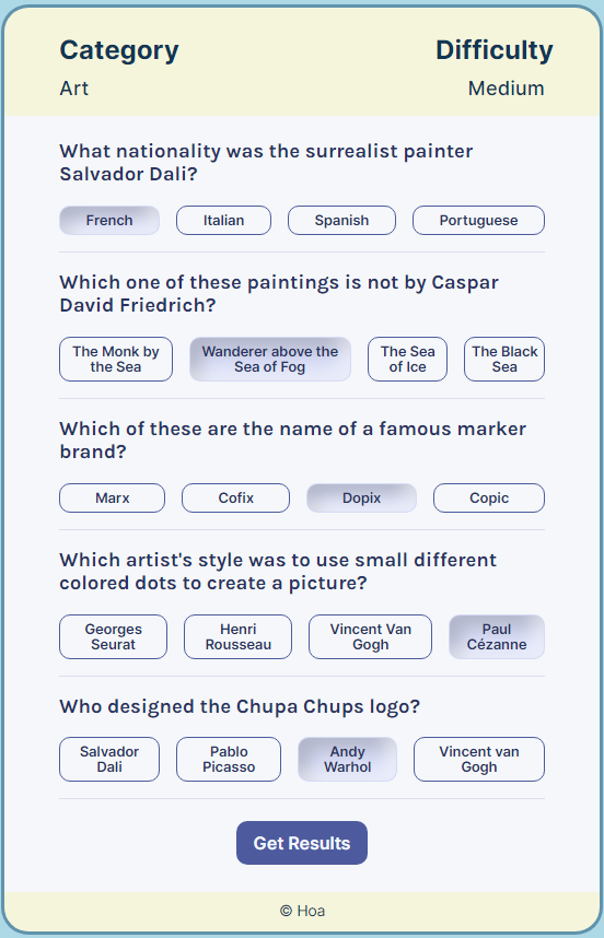 GitHub - hoahdo/trivia-app