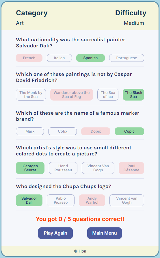 GitHub - hoahdo/trivia-app