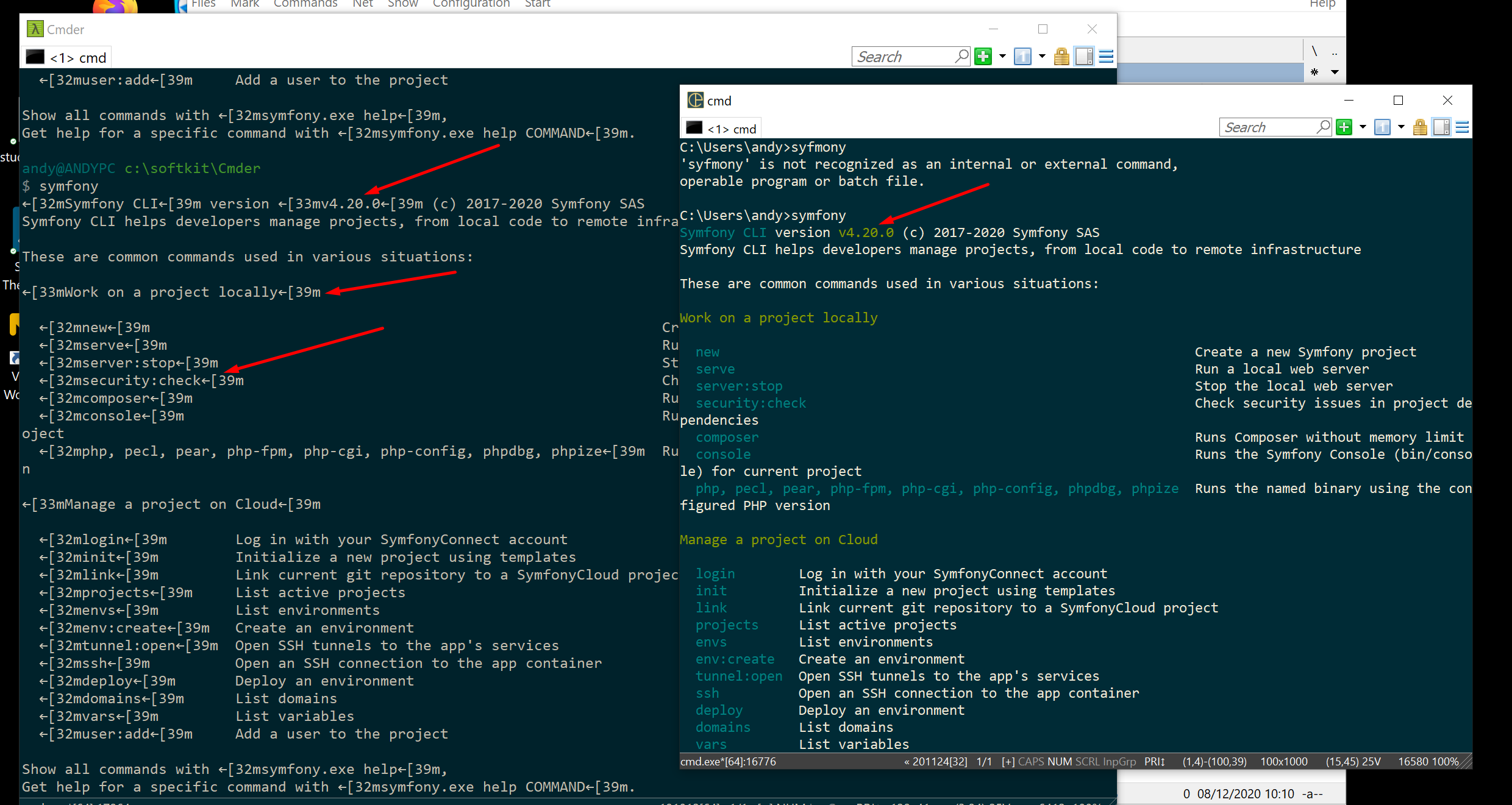 ANSI/Terminal Color issue? · Issue #2434 · cmderdev/cmder · GitHub