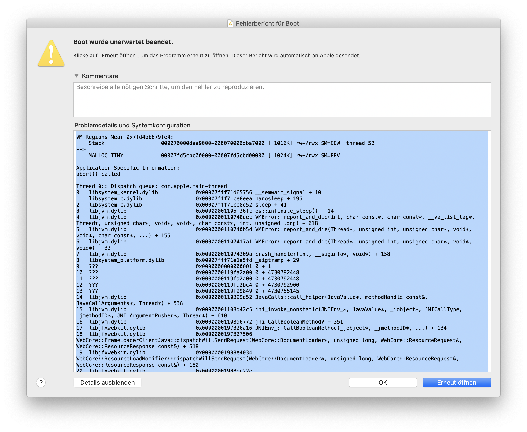OpenJfx with OpenWebstart throws Exception · Issue #125 · karakun/OpenWebStart · GitHub