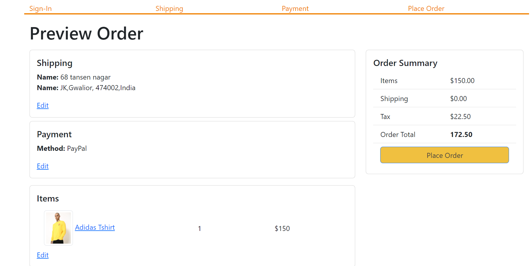 GitHub - PrakharB7/Gokart: Created a fully functional E-commerce website using MERN. It includes ...