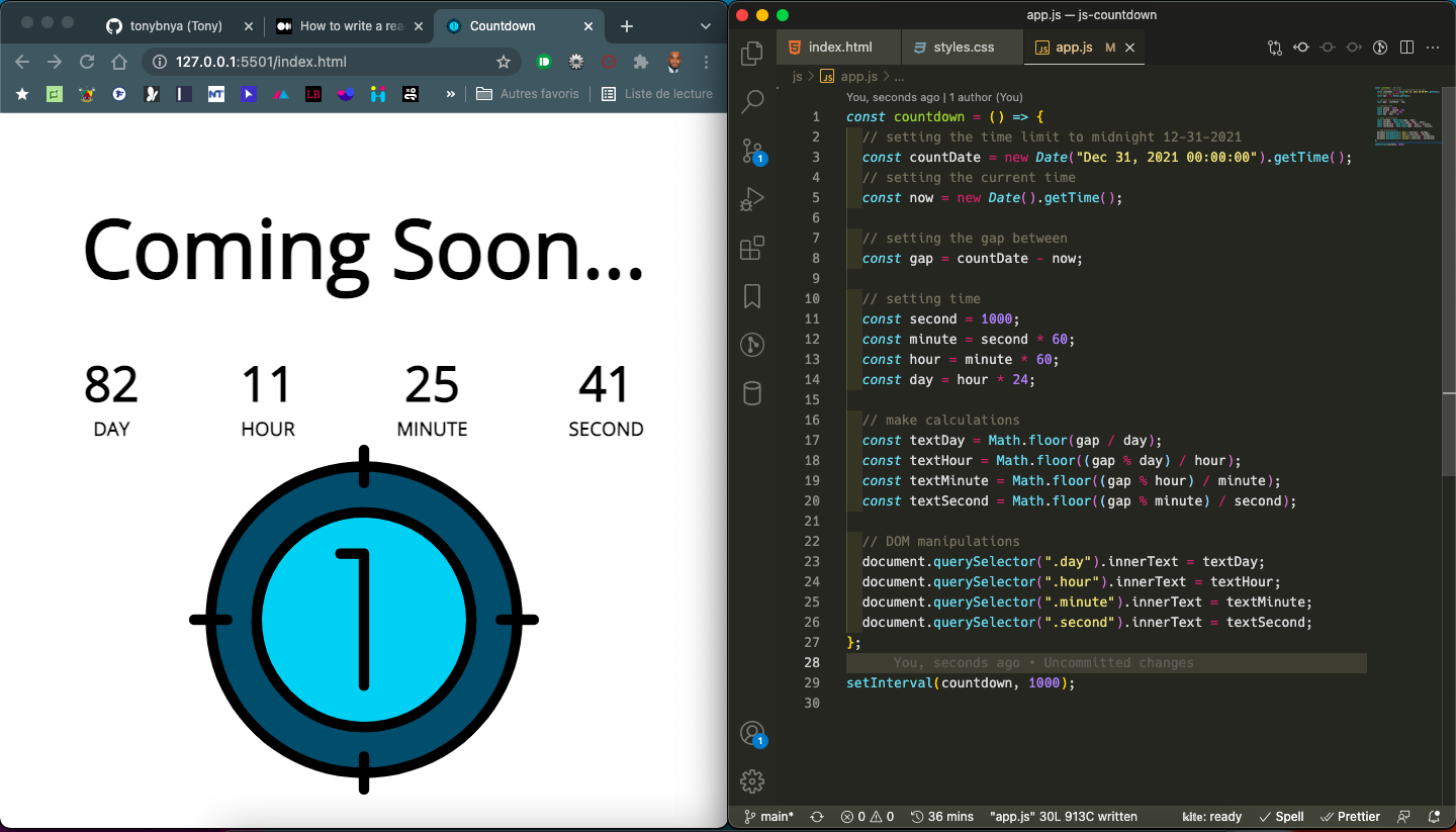 GitHub - tonybnya/js-countdown