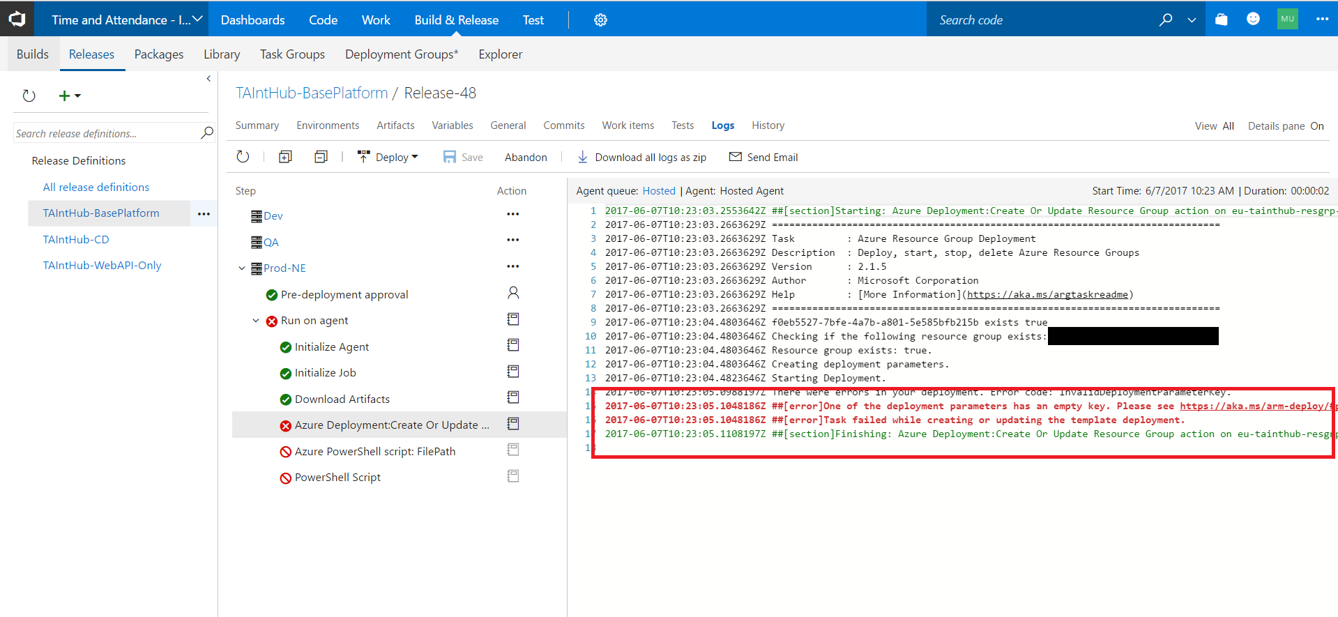 Azuregroup Task Improve Error Output For Key Parser · Issue 4492 · Microsoftazure Pipelines