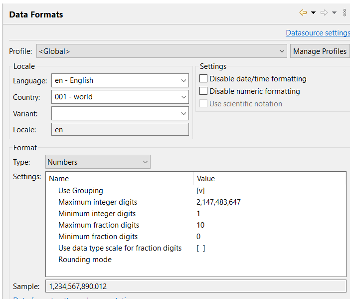 Number formatting: fractional digits not working for IRIS · Issue #14578 · dbeaver/dbeaver · GitHub