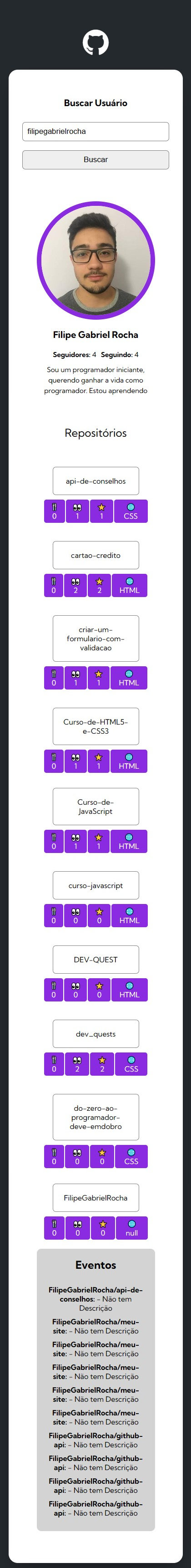 GitHub - FilipeGabrielRocha/github-api: Um projeto que utiliza a API do GitHub para buscar ...