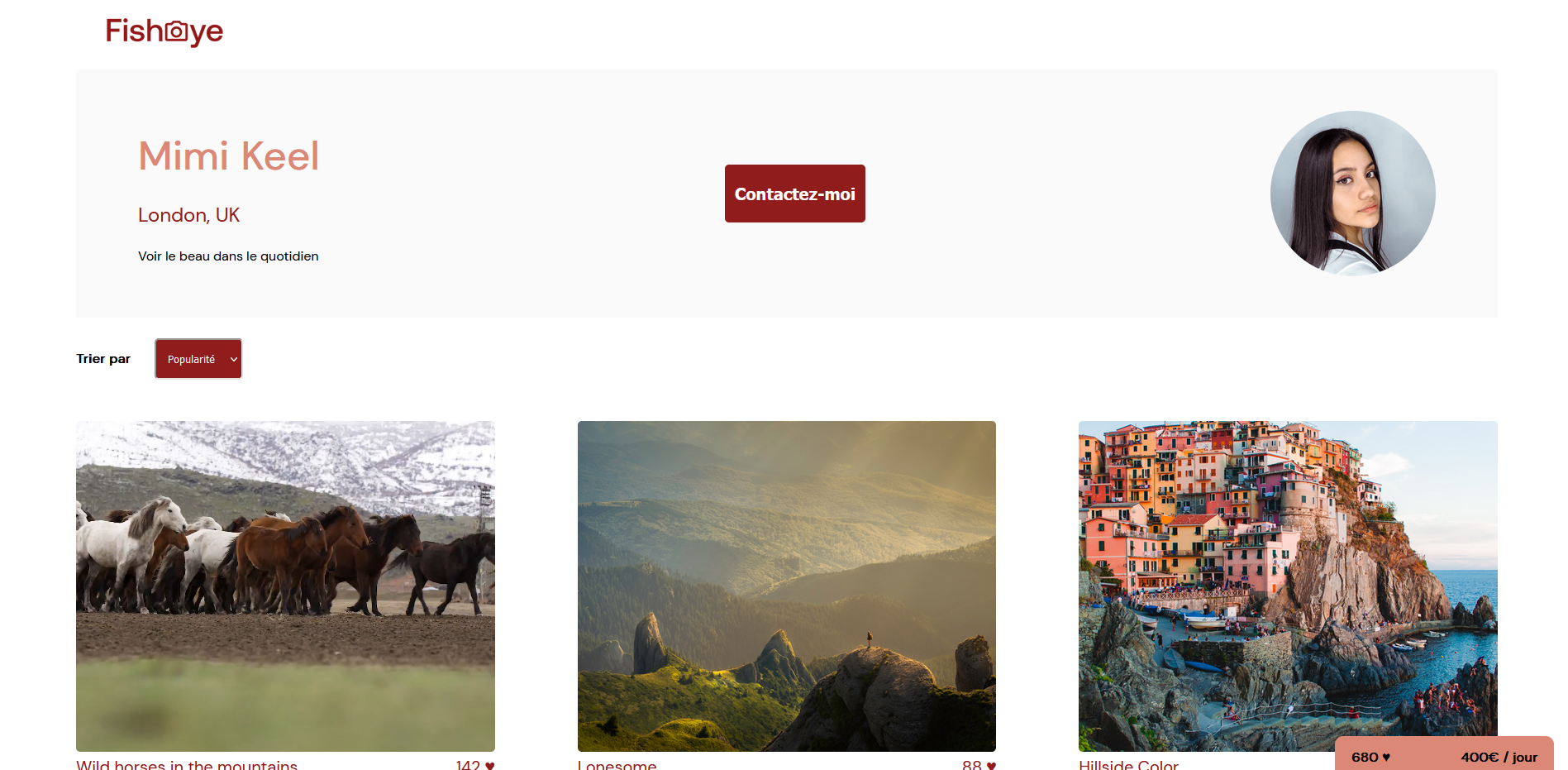 GitHub - KANTANDEV/FishEye: Formation Projet N°6 Formation openclassrooms Développeur d ...