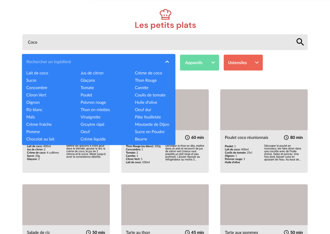 GitHub - KANTANDEV/Les-Petits-Plats: Formation Projet N°7 Formation openclassrooms Développeur d ...