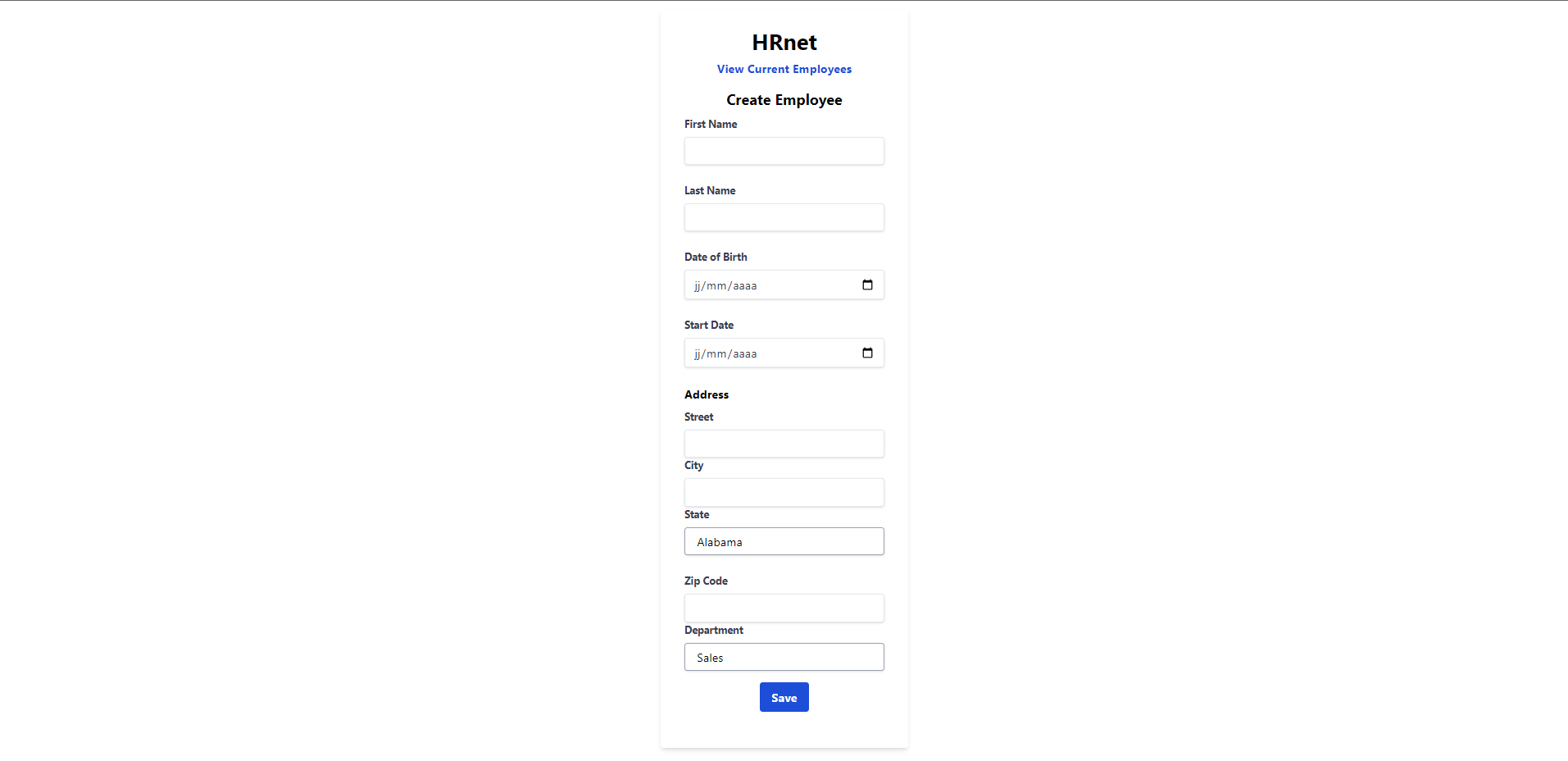 GitHub - KANTANDEV/HRnet: Formation Projet N°14 Formation openclassrooms Développeur d ...