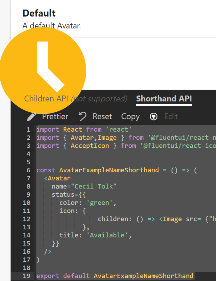[Bug]: Avatar Status Icon too big in lower chrome versions · Issue ...