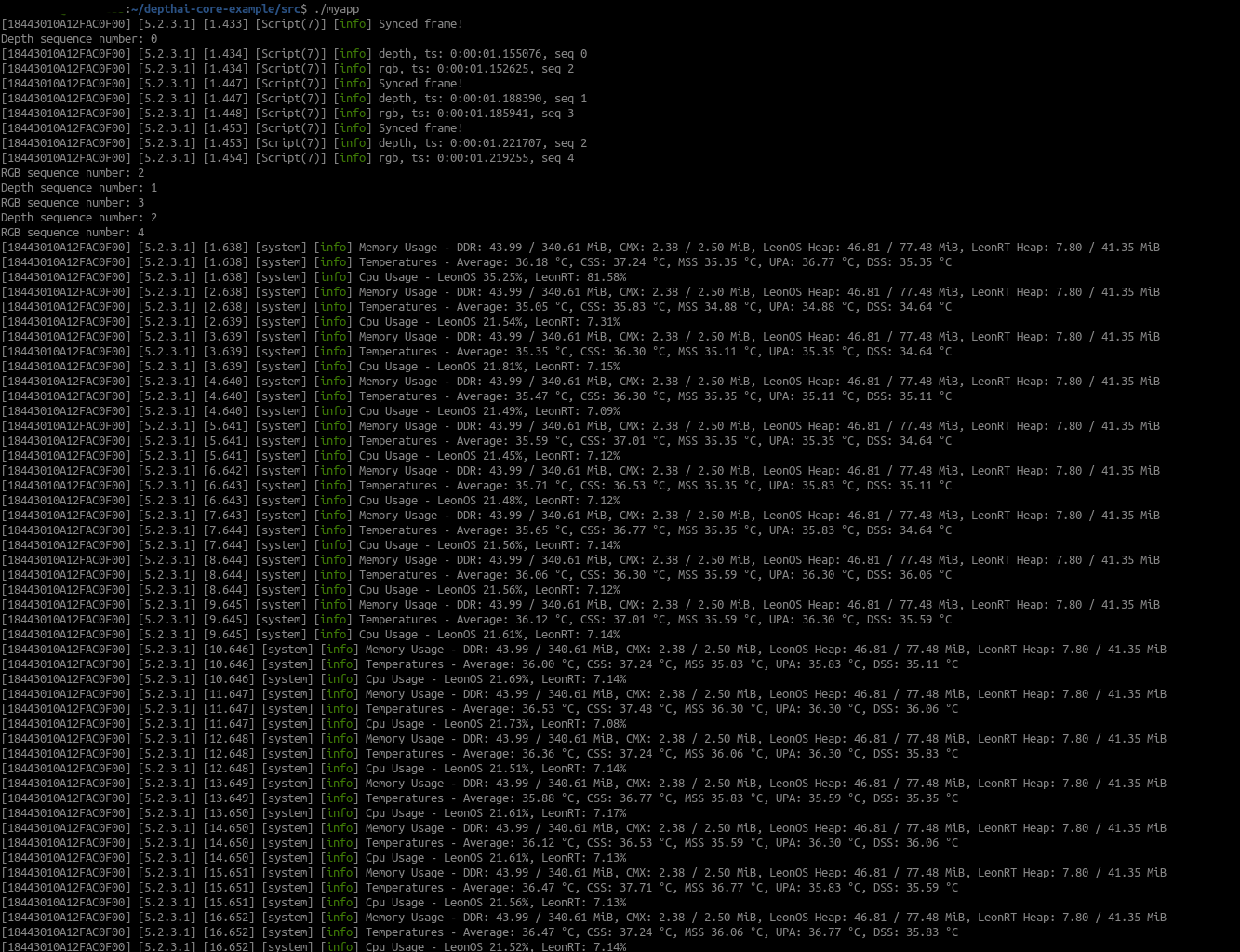 [BUG] "Frame syncing on OAK" example hangs when using ColorCamera node's ISP output · Issue #967 ...