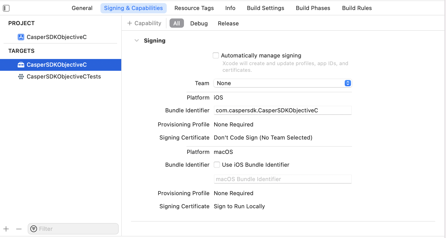 GitHub - tqhuy2018/Casper-ObjectiveC-sdk: Implement a Casper Objective-C SDK to interact with ...