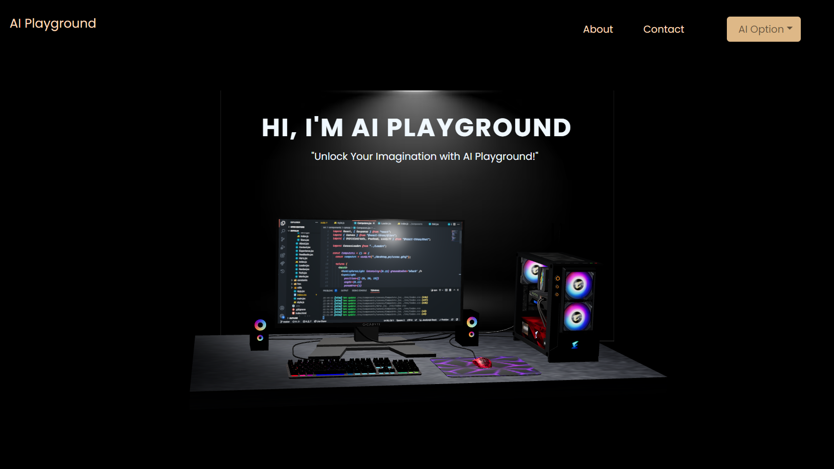 GitHub - Rahul-500/AI-Playground: Designed ChatGPT, an AI chatbot that mimics human conversation ...