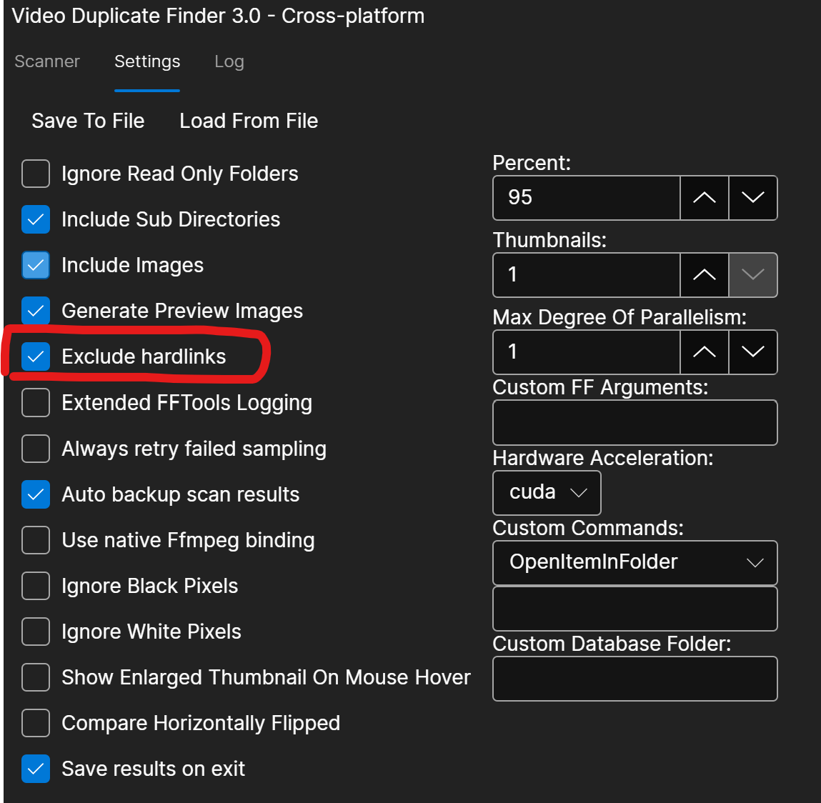 App not honoring "exclude hardlinks" · Issue #298 · 0x90d ...