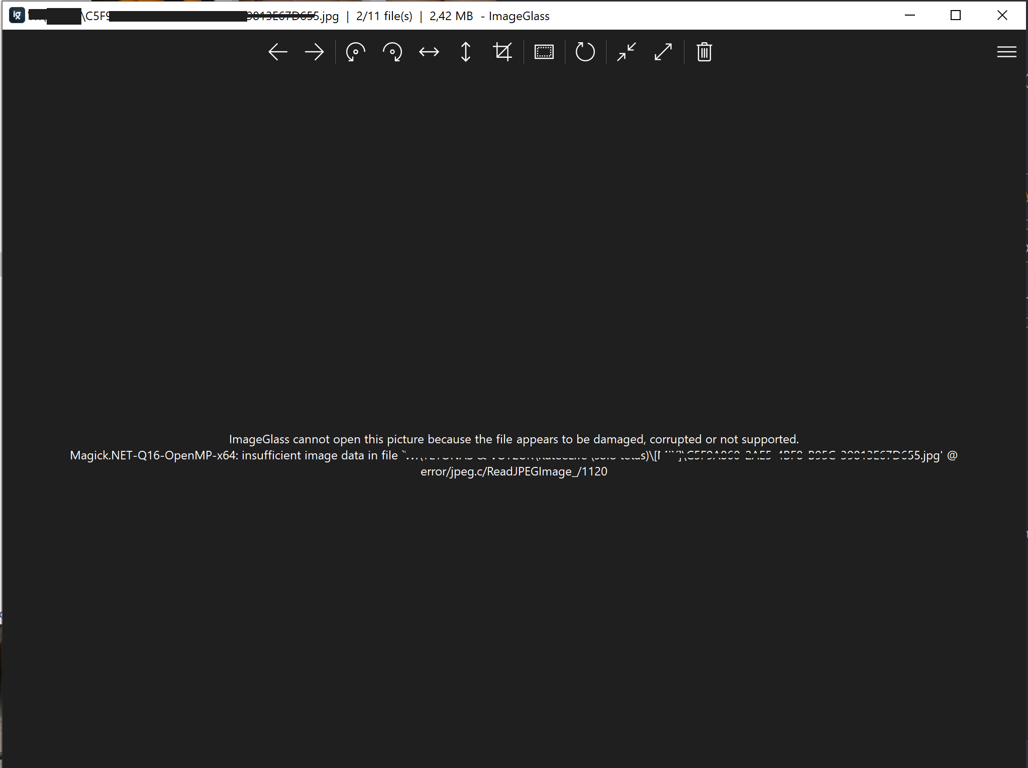 WARNING- rotating pictures may corrupt them (already reported time ago) · Issue #1406 · d2phap ...