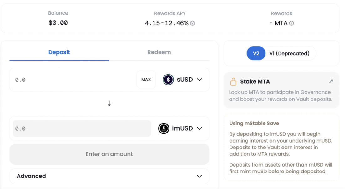 [Bounty] Integrate mStable; An Autonomous and Non-Custodial ...