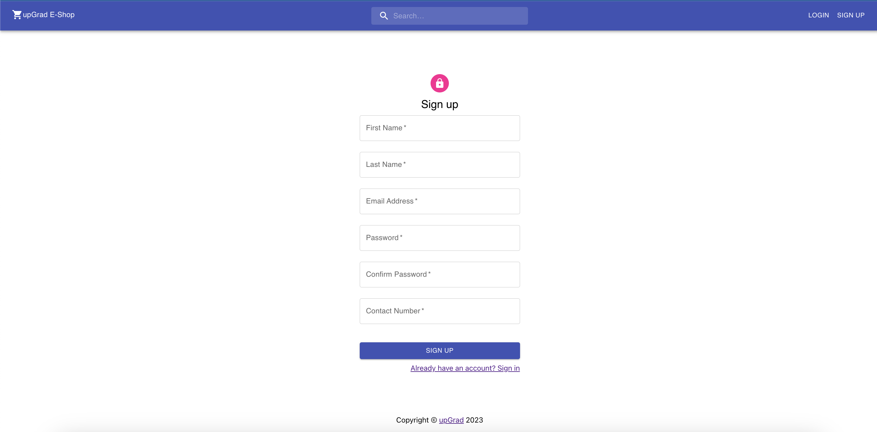 GitHub - ayanchakravorty/upgrad-eshop
