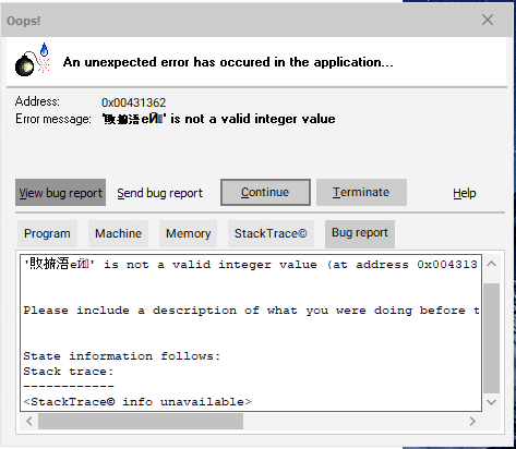 Not a valid integer value when opening Package Manager · Issue #122 · Embarcadero/Dev-Cpp · GitHub