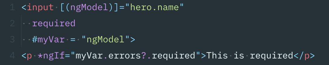 Better color-coding · Issue #2 · ghaschel/vscode-angular-html · GitHub