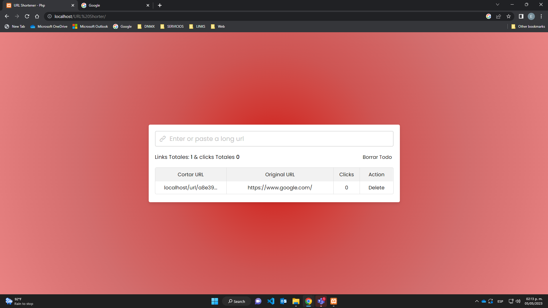 Github Erikth97url Shortener Url Shortener Using Php With Mysql And Javascript 0415