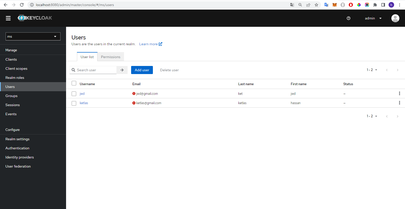 GitHub - hsnKET/microservices-with-Keycloak
