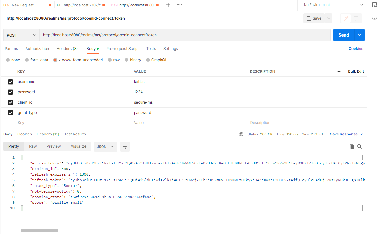 GitHub - hsnKET/microservices-with-Keycloak