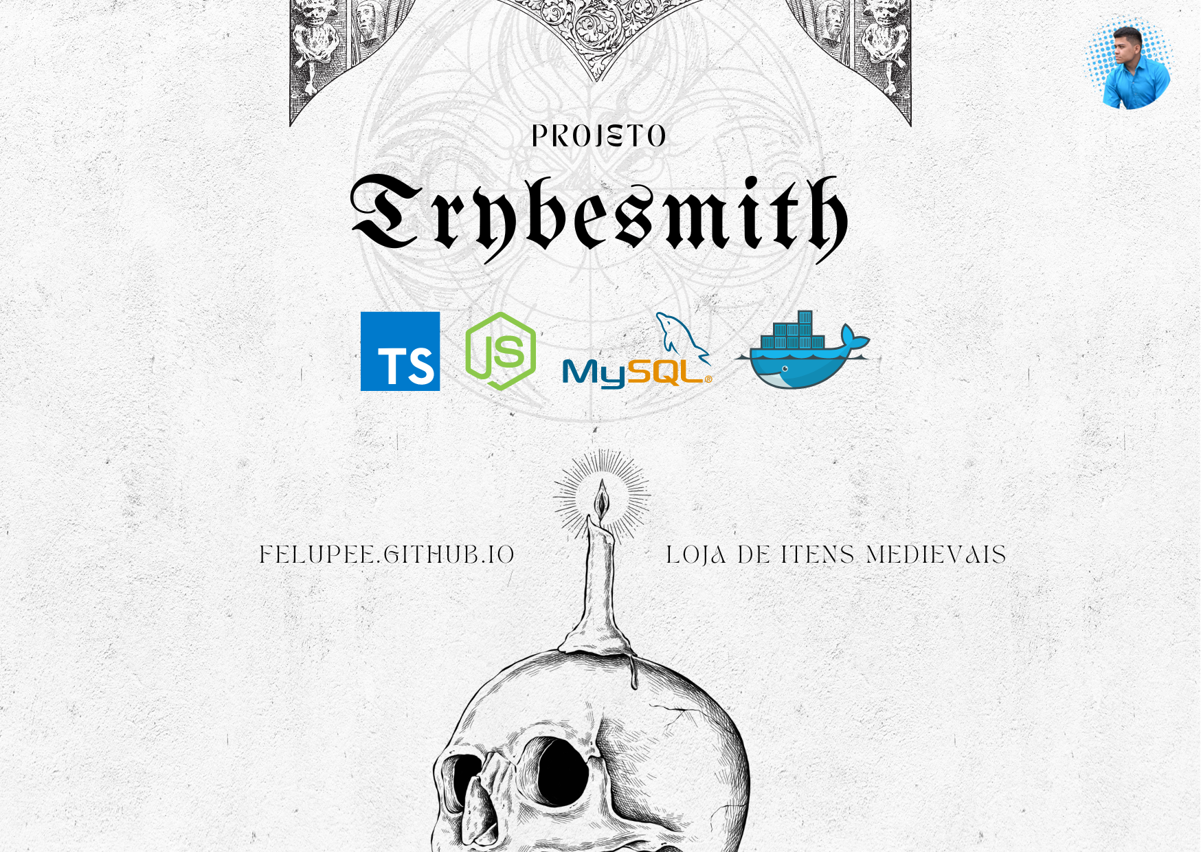 GitHub - felupee/Trybesmith: Eu criei uma loja de itens medievais em formato de API utilizando ...